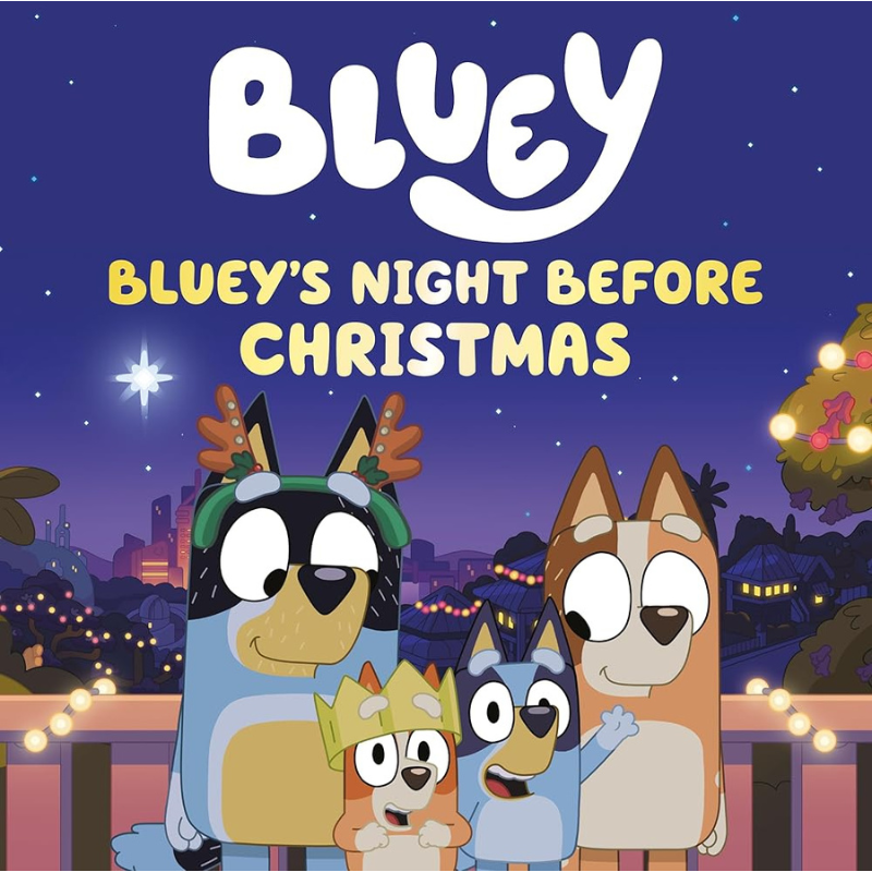Bluey's Night Before Christmas – Storied Bookery & Gifts
